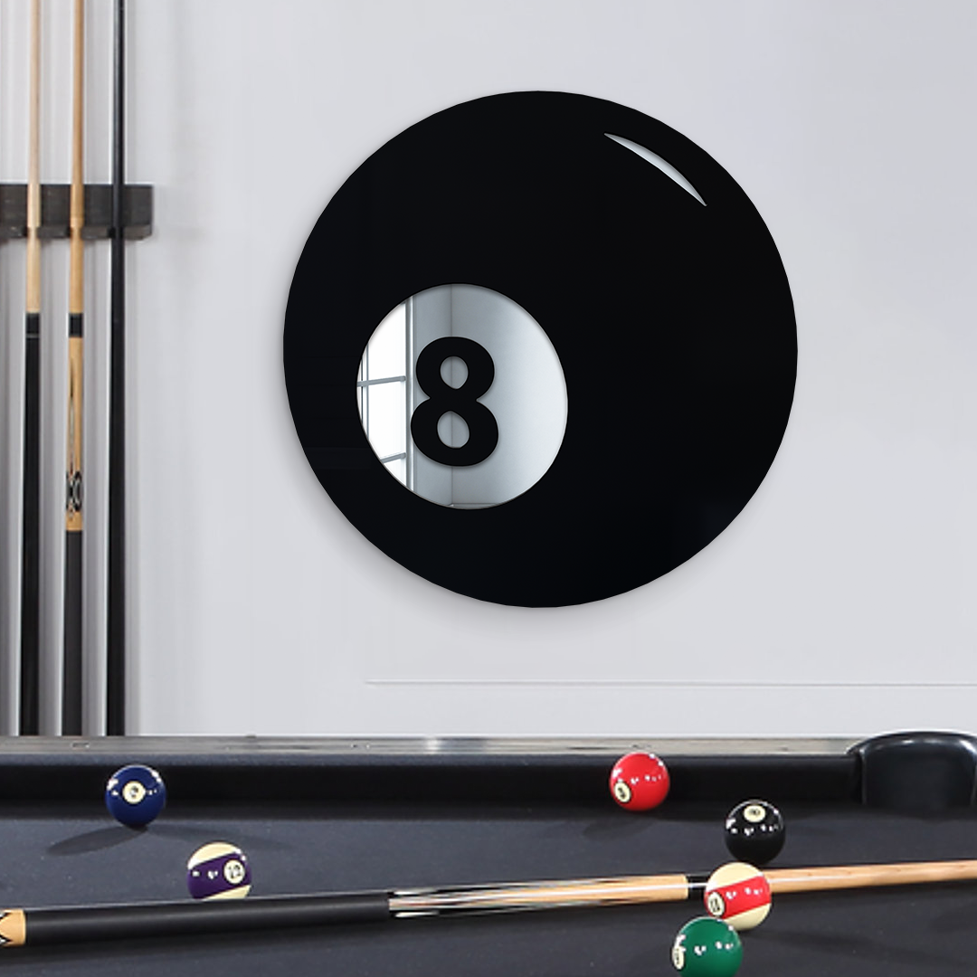 Magic 8 Ball 3D Wall Decor