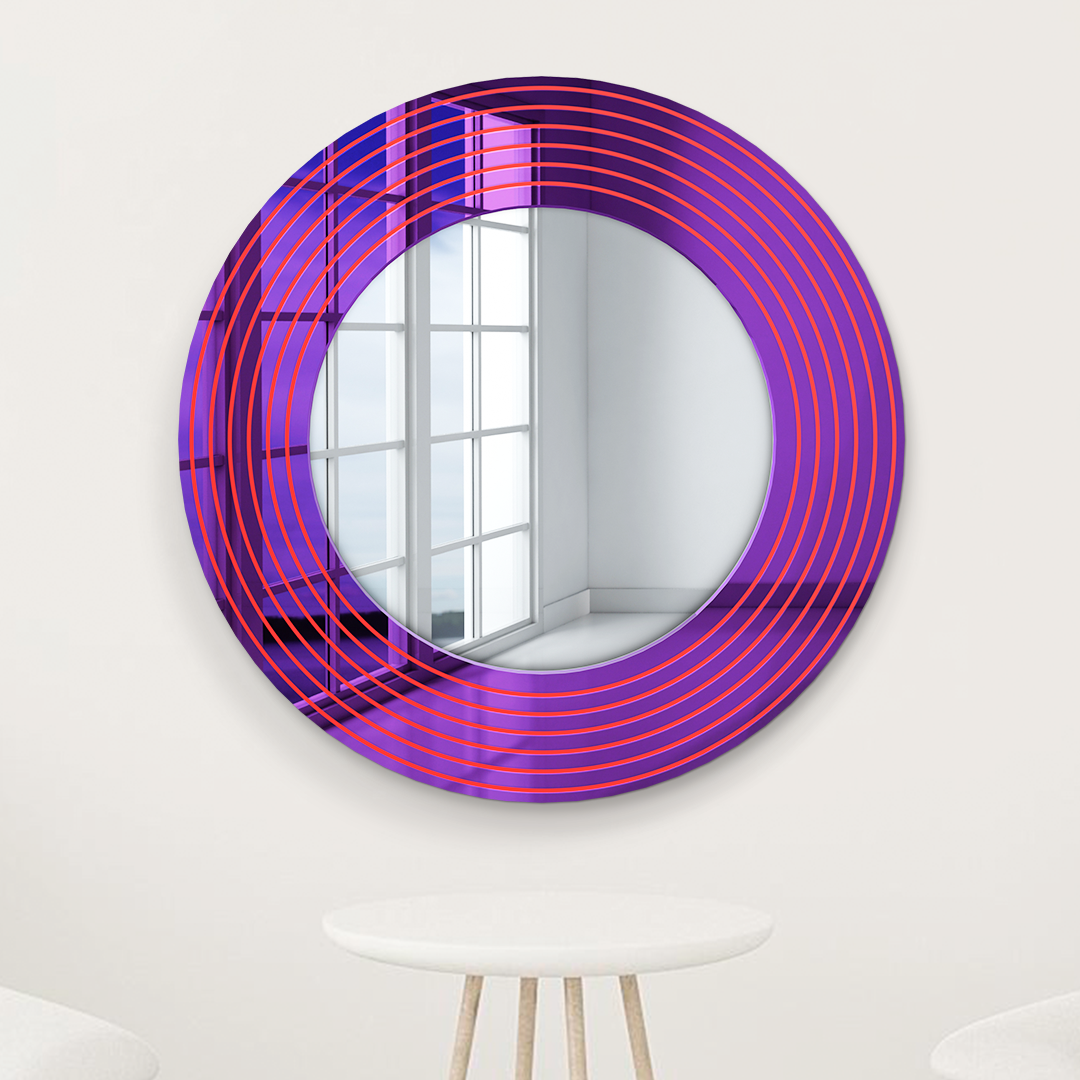 Pop Round Mirror | 4artworks