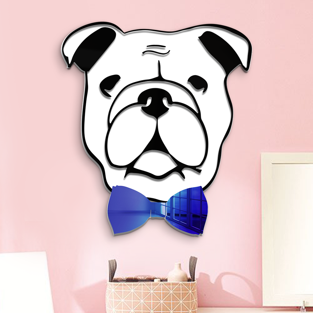 Cool Bulldog Wall Art | Modern & Playful Home Wall Decor | 4ArtWorks