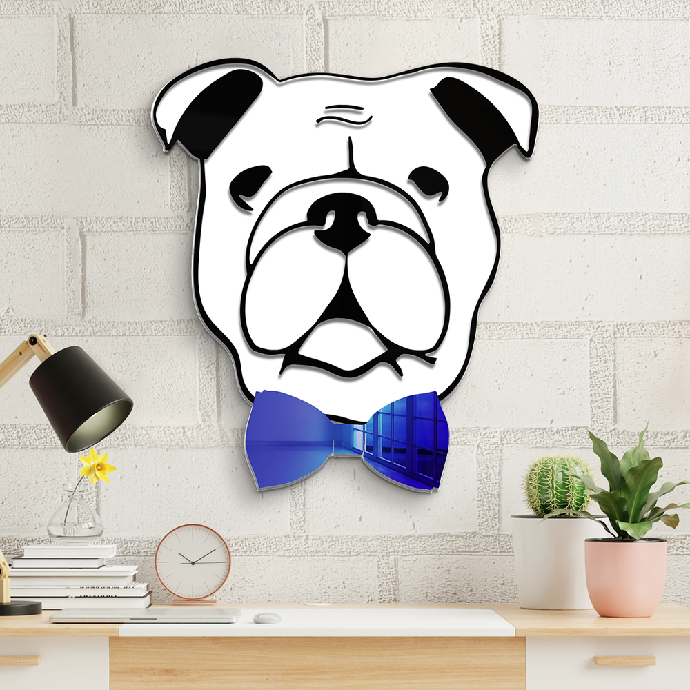 Cool Bulldog Wall Art | Modern & Playful Home Wall Decor | 4ArtWorks