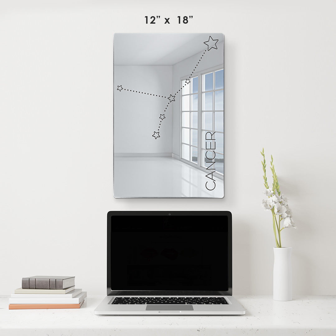 Cancer Zodiac Sign Mirror | 4artworks