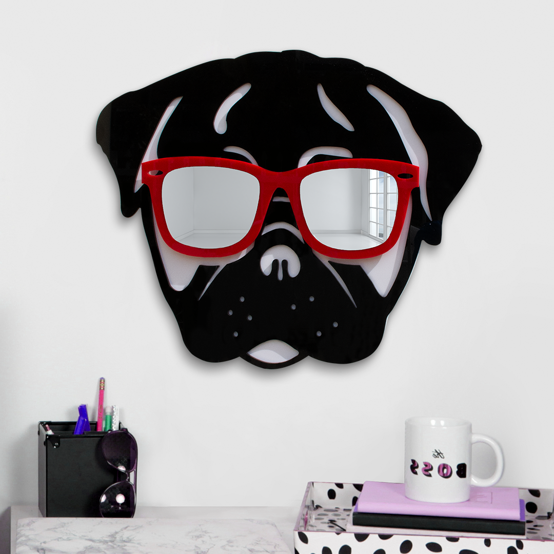 Cool Pug Wall Art | Fun, Pet-Themed Wall Decor | 4ArtWorks