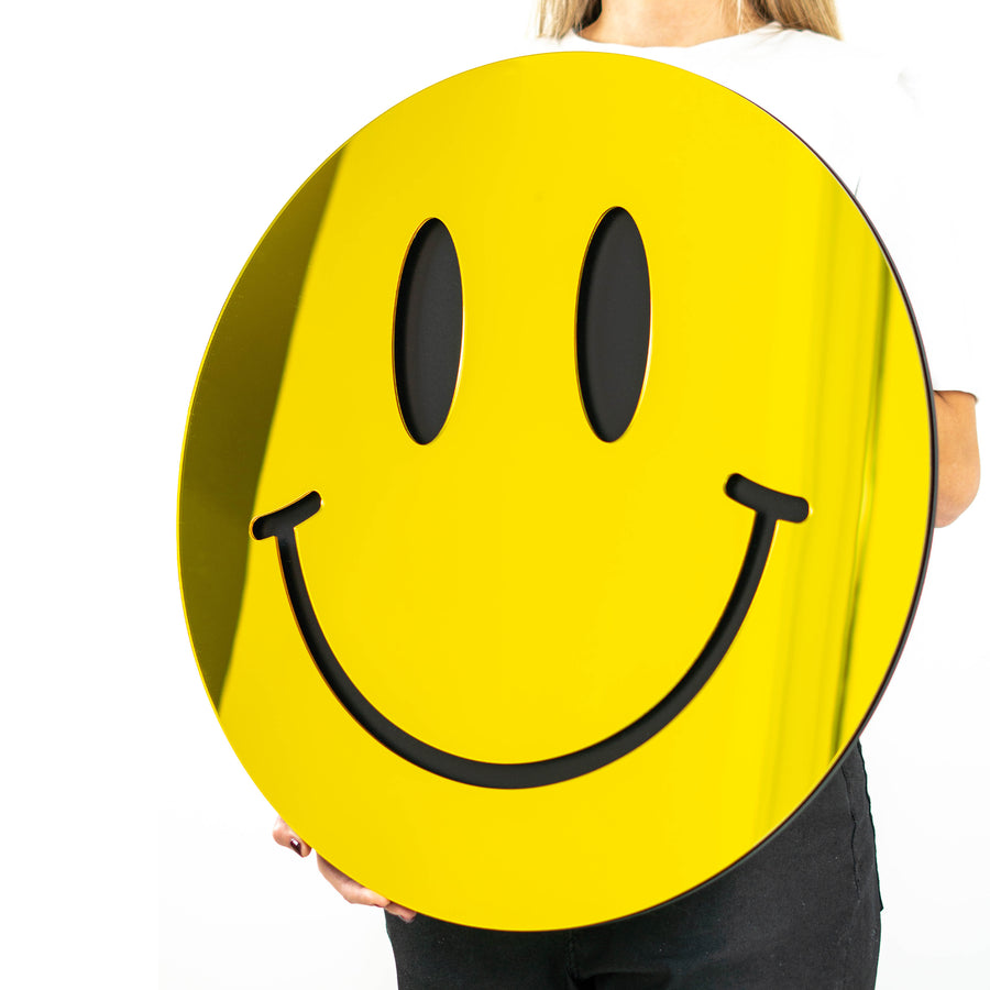 Happy Face Mirror Art | 4artworks